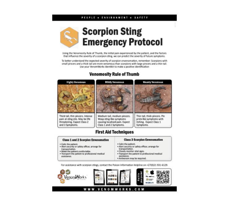 Emergency Protocol Posters Set - Venom Works Africa